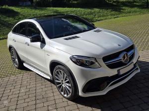 White Mercedes-Benz gle-450 2015 in Vilnius, with an engine capacity of 3.00 L and mileage of 153 thousand km for 30000 €, photo 1 on AUTOMOTO.COM.LV