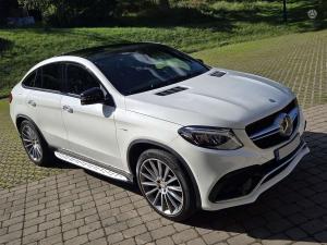 White Mercedes-Benz gle-450 2015 in Vilnius, with an engine capacity of 3.00 L and mileage of 153 thousand km for 30000 €, photo 13 on AUTOMOTO.COM.LV