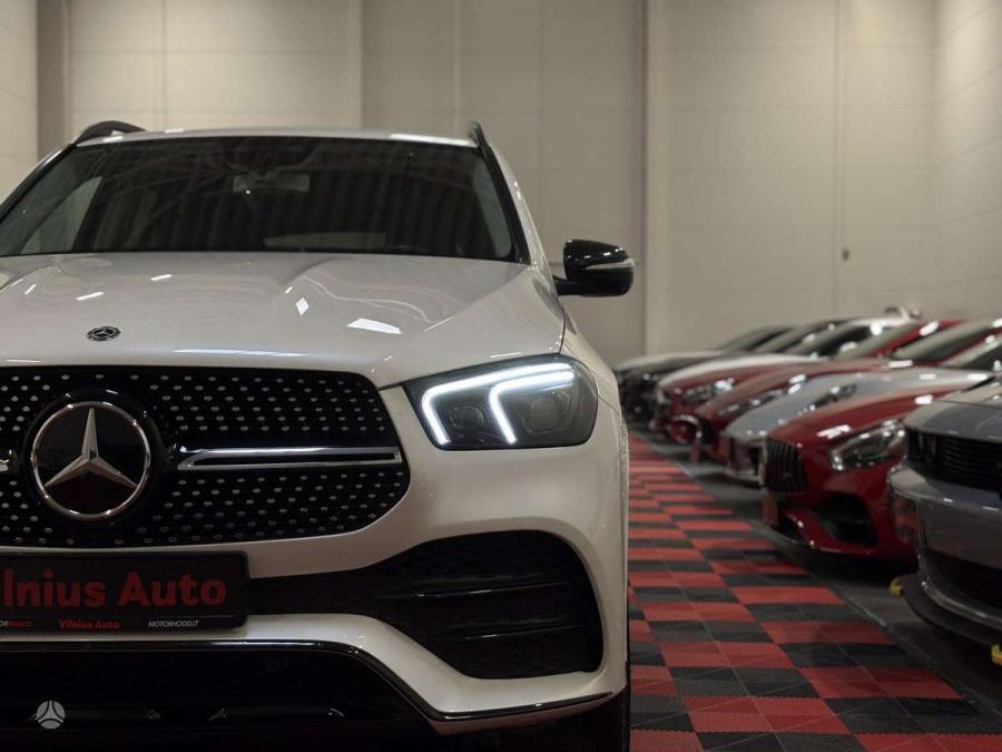 Белый Мерседес GLE 450 2020 в Вильнюс, объемом двигателя 3.00 л и пробегом 102 тыс. км за 49999 €, фото 8 на AUTOMOTO.COM.LV