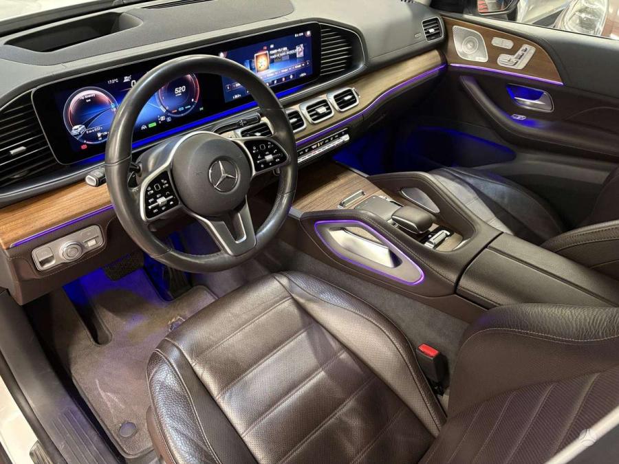 Белый Мерседес GLE 450 2020 в Вильнюс, объемом двигателя 3.00 л и пробегом 102 тыс. км за 49999 €, фото 12 на AUTOMOTO.COM.LV