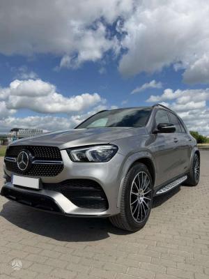 Желтый Мерседес GLE 450 2020 в Каунас, объемом двигателя 3.00 л и пробегом 161 тыс. км за 48500 €, фото  на AUTOMOTO.COM.LV