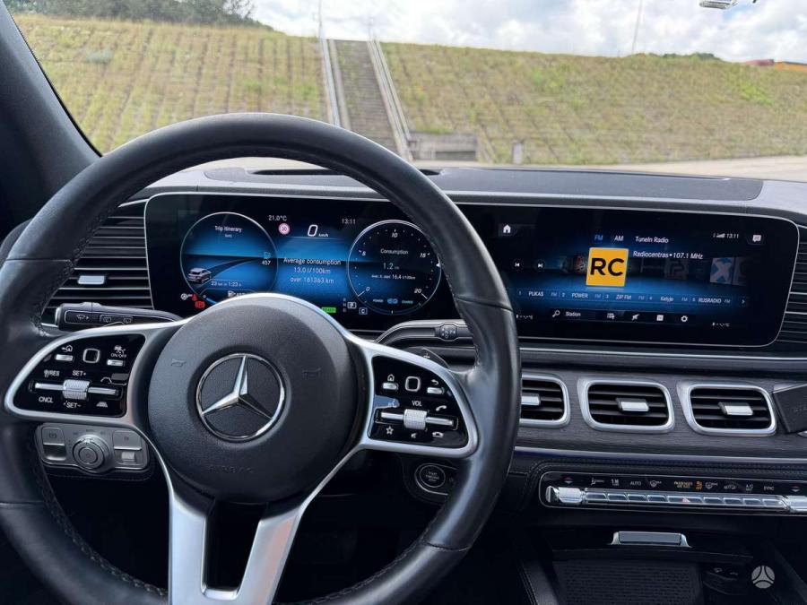 Желтый Мерседес GLE 450 2020 в Каунас, объемом двигателя 3.00 л и пробегом 161 тыс. км за 48500 €, фото 16 на AUTOMOTO.COM.LV