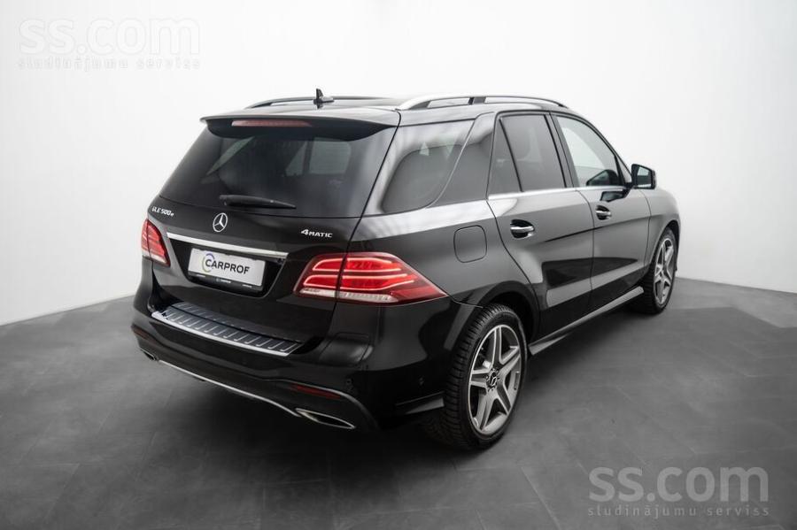 Черный Мерседес GLE 500 2016 в Таллин, объемом двигателя 3.00 л и пробегом 207 тыс. км за 18999 €, фото 4 на AUTOMOTO.COM.LV