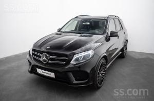Black Mercedes-Benz gle-500 2017 in Tallinn, with an engine capacity of 3.00 L and mileage of 150 thousand km for 22999 €, photo  on AUTOMOTO.COM.LV