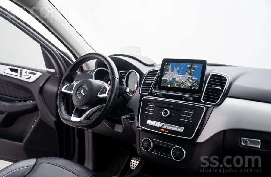 Черный Мерседес GLE 500 2017 в Таллин, объемом двигателя 3.00 л и пробегом 150 тыс. км за 22999 €, фото 14 на AUTOMOTO.COM.LV