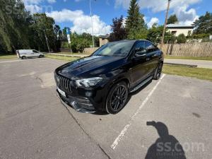 Melns Mercedes-Benz GLE 53 AMG 2022 Rīga, ar dzinēja tilpumu 3.00 L un nobraukumu 68 tūkst. km par 76900 €, foto  vietnē AUTOMOTO.COM.LV