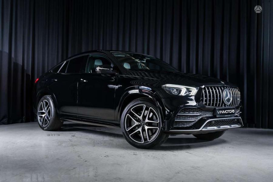 Черный Мерседес GLE 53 AMG 2023 в Вильнюс, объемом двигателя 3.00 л и пробегом 67 тыс. км за 72299 €, фото 4 на AUTOMOTO.COM.LV
