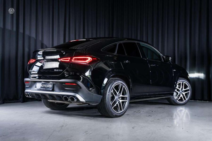 Черный Мерседес GLE 53 AMG 2023 в Вильнюс, объемом двигателя 3.00 л и пробегом 67 тыс. км за 72299 €, фото 5 на AUTOMOTO.COM.LV