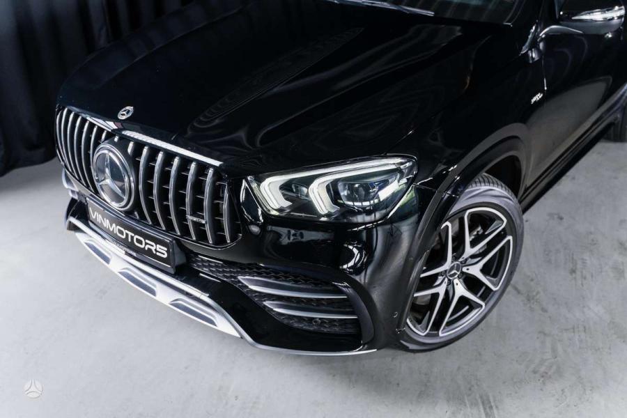 Черный Мерседес GLE 53 AMG 2023 в Вильнюс, объемом двигателя 3.00 л и пробегом 67 тыс. км за 72299 €, фото 7 на AUTOMOTO.COM.LV