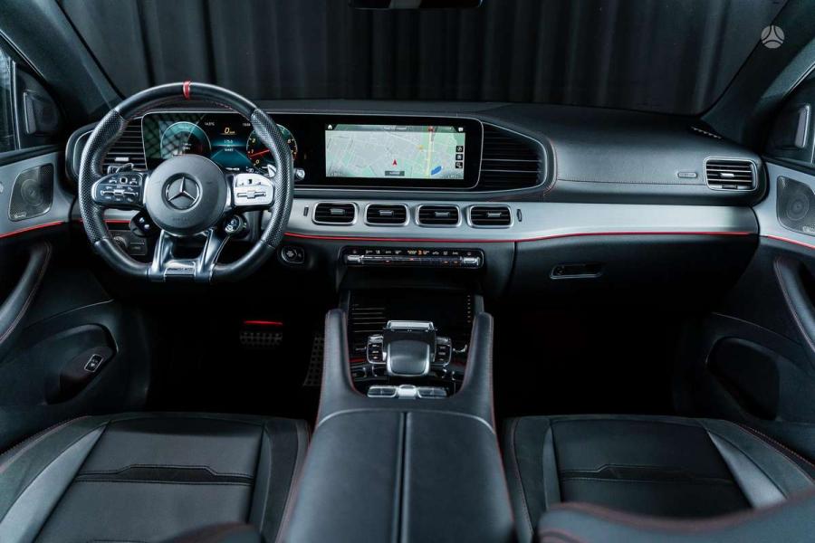 Черный Мерседес GLE 53 AMG 2023 в Вильнюс, объемом двигателя 3.00 л и пробегом 67 тыс. км за 72299 €, фото 23 на AUTOMOTO.COM.LV