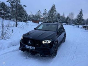 Black Mercedes-Benz GLE 53 AMG 2020 in Vilnius, with an engine capacity of 3.00 L and mileage of 118 thousand km for 59700 €, photo 4 on AUTOMOTO.COM.LV