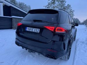 Black Mercedes-Benz GLE 53 AMG 2020 in Vilnius, with an engine capacity of 3.00 L and mileage of 118 thousand km for 59700 €, photo 5 on AUTOMOTO.COM.LV