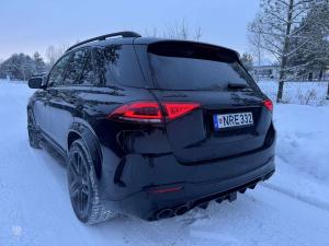 Black Mercedes-Benz GLE 53 AMG 2020 in Vilnius, with an engine capacity of 3.00 L and mileage of 118 thousand km for 59700 €, photo 6 on AUTOMOTO.COM.LV