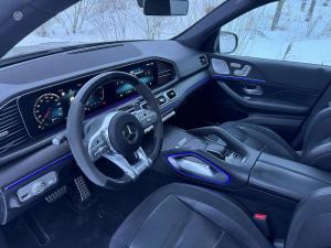 Black Mercedes-Benz GLE 53 AMG 2020 in Vilnius, with an engine capacity of 3.00 L and mileage of 118 thousand km for 59700 €, photo 19 on AUTOMOTO.COM.LV