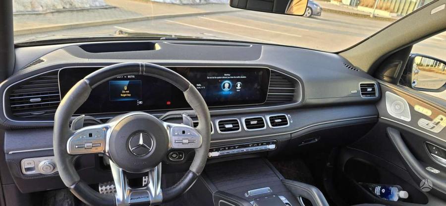 Melns Mercedes-Benz GLE 53 AMG 2020 Viļņa, ar dzinēja tilpumu 3.00 L un nobraukumu 82 tūkst. km par 52999 €, foto 10 vietnē AUTOMOTO.COM.LV