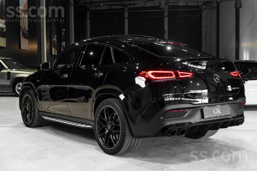 Черный Мерседес GLE 53 AMG 2020 в Рига, объемом двигателя 3.00 л и пробегом 38 тыс. км за 72000 €, фото 7 на AUTOMOTO.COM.LV
