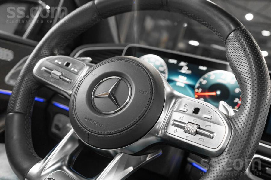 Черный Мерседес GLE 53 AMG 2020 в Рига, объемом двигателя 3.00 л и пробегом 38 тыс. км за 72000 €, фото 25 на AUTOMOTO.COM.LV