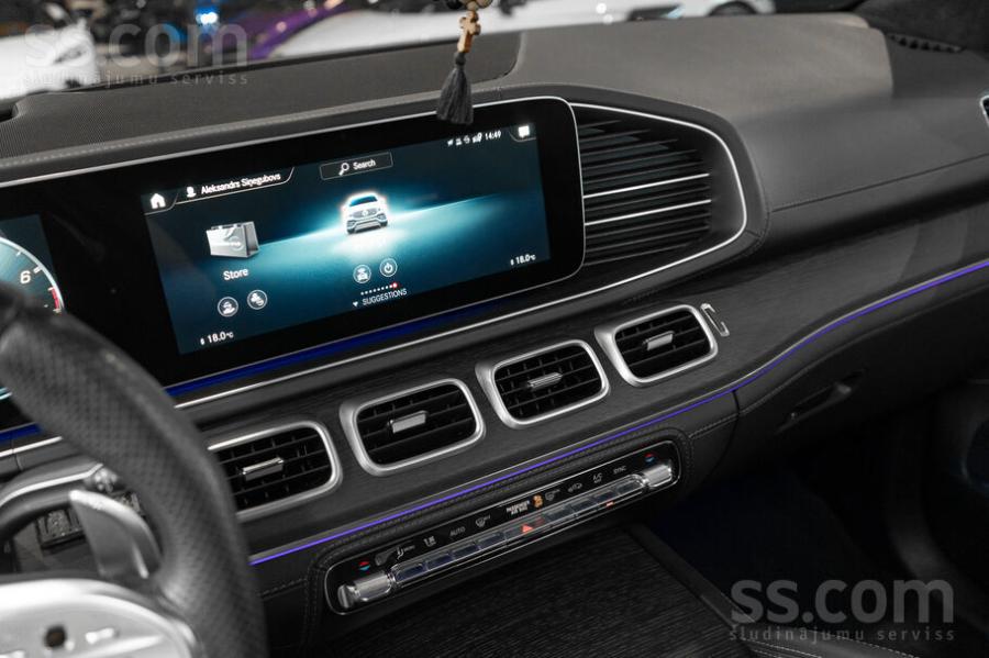 Черный Мерседес GLE 53 AMG 2020 в Рига, объемом двигателя 3.00 л и пробегом 38 тыс. км за 72000 €, фото 29 на AUTOMOTO.COM.LV