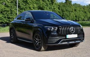 Черный Мерседес GLE 53 AMG 2020 в Вильнюс, объемом двигателя 3.00 л и пробегом 50 тыс. км за 70000 €, фото  на AUTOMOTO.COM.LV