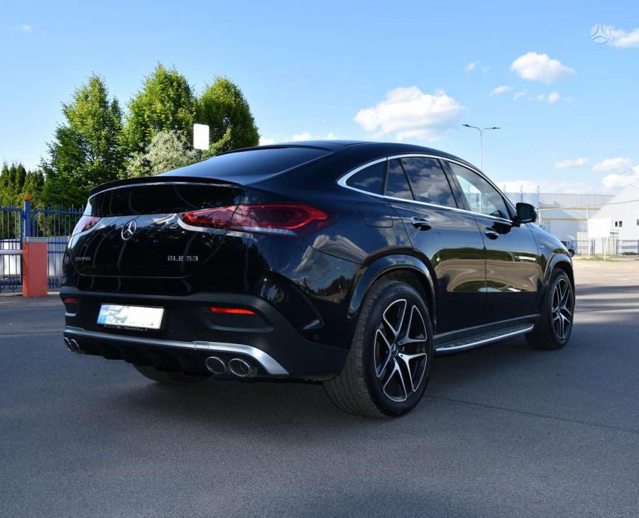 Melns Mercedes-Benz GLE 53 AMG 2020 Viļņa, ar dzinēja tilpumu 3.00 L un nobraukumu 50 tūkst. km par 70000 €, foto 4 vietnē AUTOMOTO.COM.LV