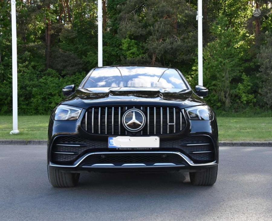 Melns Mercedes-Benz GLE 53 AMG 2020 Viļņa, ar dzinēja tilpumu 3.00 L un nobraukumu 50 tūkst. km par 70000 €, foto 16 vietnē AUTOMOTO.COM.LV