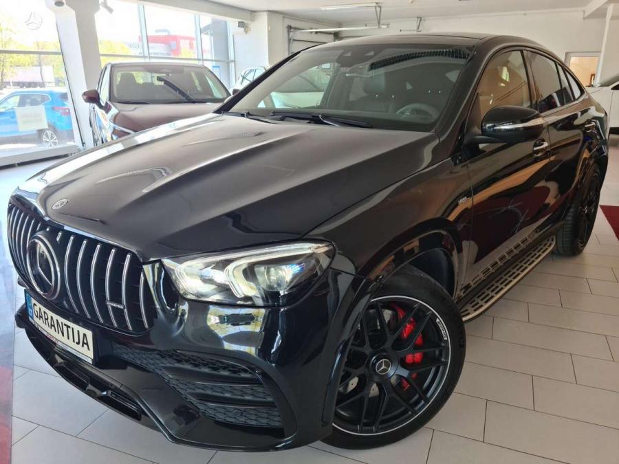 Melns Mercedes-Benz GLE 53 AMG 2021 Šauļi, ar dzinēja tilpumu 3.00 L un nobraukumu 84 tūkst. km par 76000 €, foto 4 vietnē AUTOMOTO.COM.LV