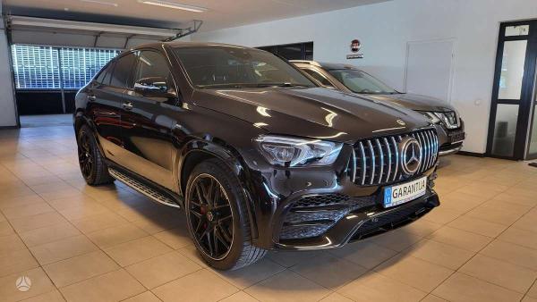 Black Mercedes-Benz GLE 53 AMG 2021 in Siauliai, with an engine capacity of 3.00 L and mileage of 86 thousand km for 75000 €, photo 1 on AUTOMOTO.COM.LV