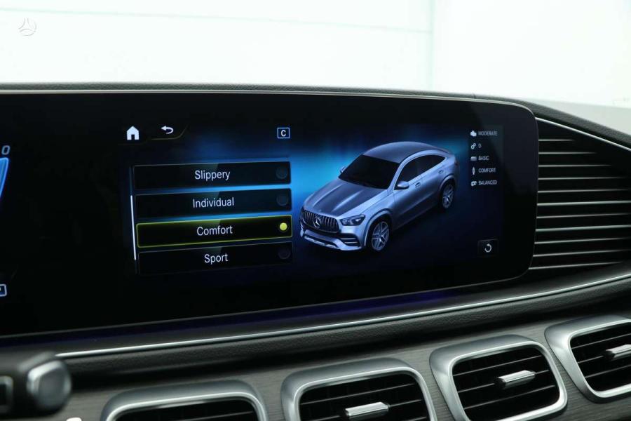 Черный Мерседес GLE 53 AMG 2021 в Вильнюс, объемом двигателя 3.00 л и пробегом 133 тыс. км за 66990 €, фото 25 на AUTOMOTO.COM.LV