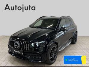 Black Mercedes-Benz GLE 53 AMG 2022 in Kaunas, with an engine capacity of 3.00 L and mileage of 126 thousand km for 67900 €, photo  on AUTOMOTO.COM.LV