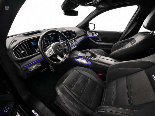 Black Mercedes-Benz GLE 53 AMG 2022 in Kaunas, with an engine capacity of 3.00 L and mileage of 126 thousand km for 67500 €, photo 9 on AUTOMOTO.COM.LV