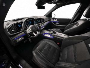 Black Mercedes-Benz GLE 53 AMG 2022 in Kaunas, with an engine capacity of 3.00 L and mileage of 126 thousand km for 67500 €, photo 9 on AUTOMOTO.COM.LV