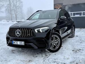 Melns Mercedes-Benz GLE 53 AMG 2023 Tauragė, ar dzinēja tilpumu 3.00 L un nobraukumu 107 tūkst. km par 53900 €, foto  vietnē AUTOMOTO.COM.LV