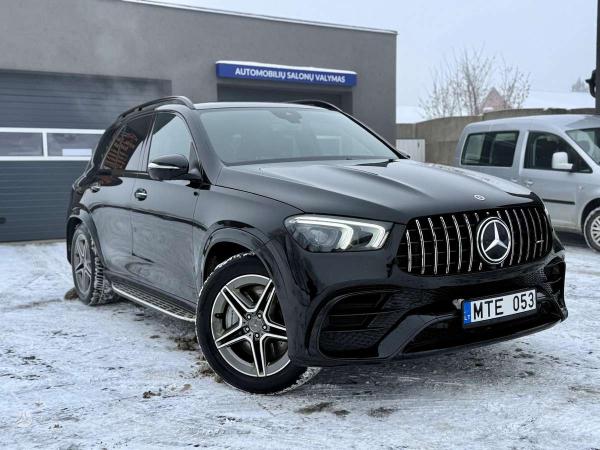 Черный Мерседес GLE 53 AMG 2023 в Таураге, объемом двигателя 3.00 л и пробегом 107 тыс. км за 53900 €, фото 5 на AUTOMOTO.COM.LV