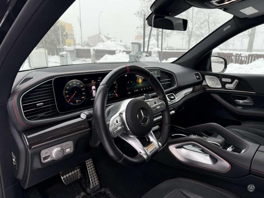 Melns Mercedes-Benz GLE 53 AMG 2023 Tauragė, ar dzinēja tilpumu 3.00 L un nobraukumu 107 tūkst. km par 53900 €, foto 20 vietnē AUTOMOTO.COM.LV