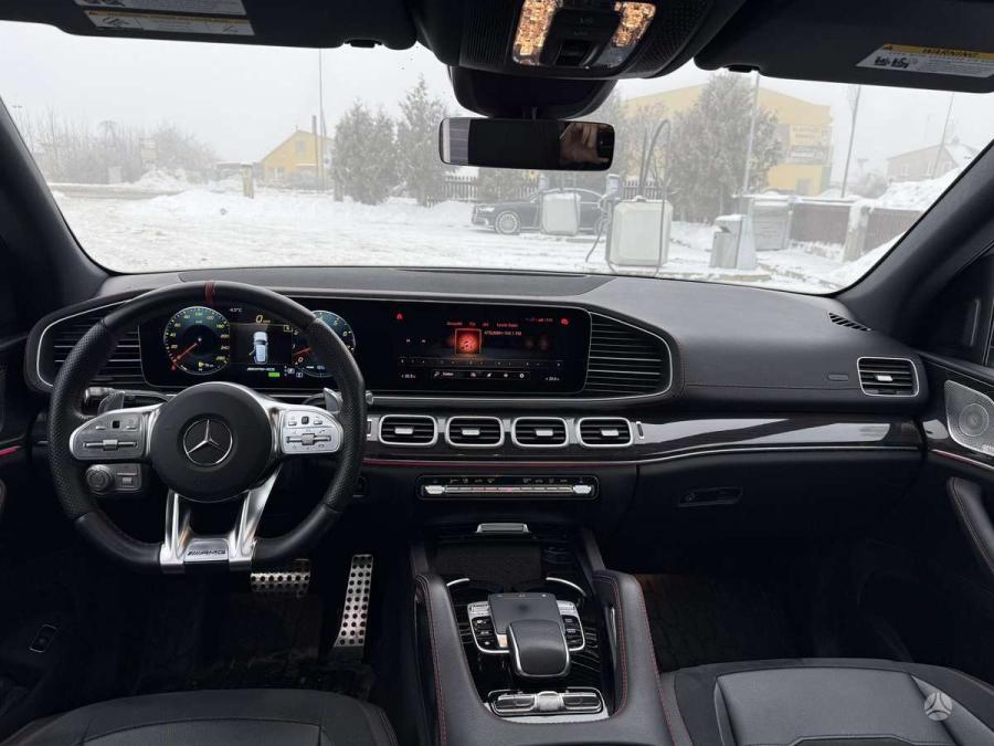 Melns Mercedes-Benz GLE 53 AMG 2023 Tauragė, ar dzinēja tilpumu 3.00 L un nobraukumu 107 tūkst. km par 53900 €, foto 24 vietnē AUTOMOTO.COM.LV