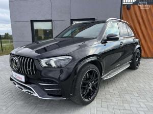 Черный Мерседес GLE 53 AMG 2023 в Вильнюс, объемом двигателя 3.00 л и пробегом 43 тыс. км за 92500 €, фото 1 на AUTOMOTO.COM.LV