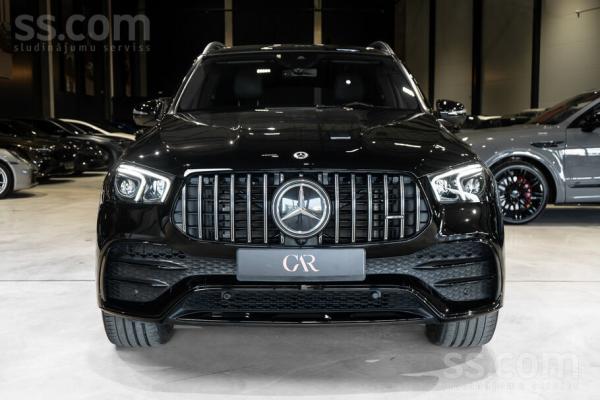 Черный Мерседес GLE 53 AMG 2023 в Рига, объемом двигателя 3.00 л и пробегом 37 тыс. км за 85000 €, фото 2 на AUTOMOTO.COM.LV