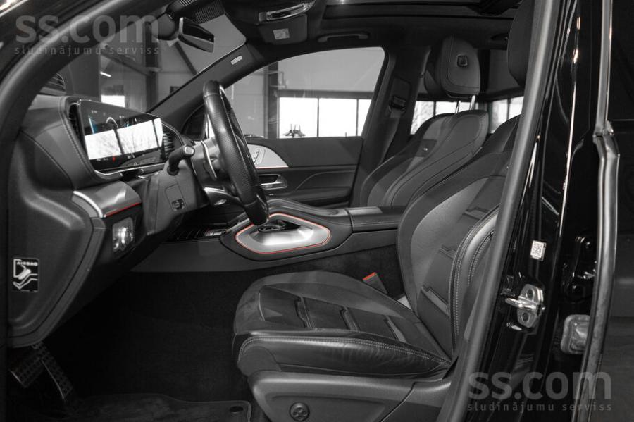 Melns Mercedes-Benz GLE 53 AMG 2023 Rīga, ar dzinēja tilpumu 3.00 L un nobraukumu 37 tūkst. km par 85000 €, foto 9 vietnē AUTOMOTO.COM.LV