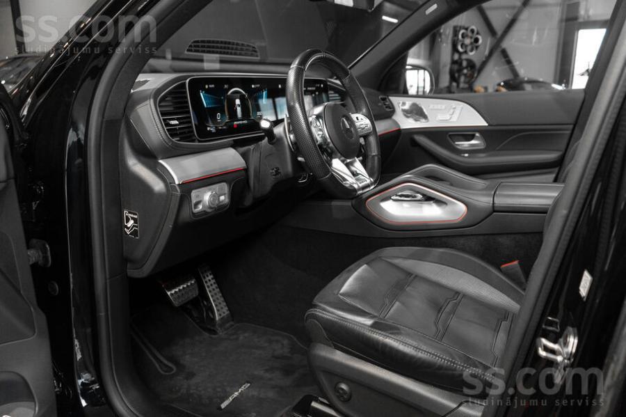 Melns Mercedes-Benz GLE 53 AMG 2023 Rīga, ar dzinēja tilpumu 3.00 L un nobraukumu 37 tūkst. km par 85000 €, foto 10 vietnē AUTOMOTO.COM.LV