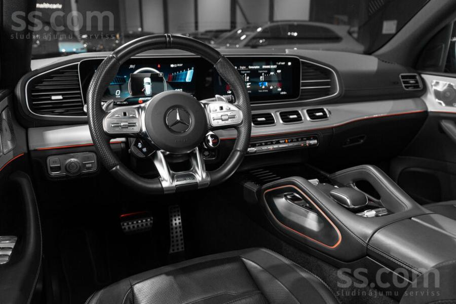 Melns Mercedes-Benz GLE 53 AMG 2023 Rīga, ar dzinēja tilpumu 3.00 L un nobraukumu 37 tūkst. km par 85000 €, foto 11 vietnē AUTOMOTO.COM.LV