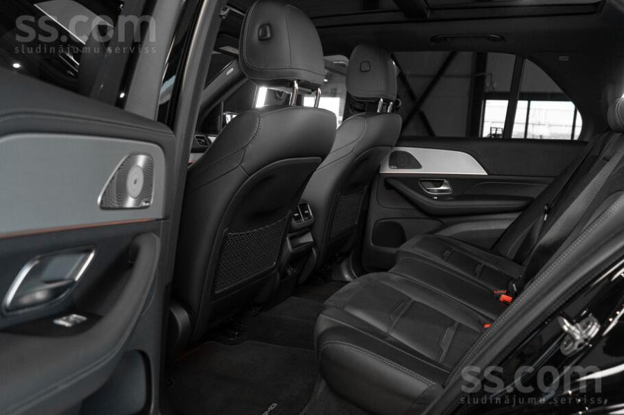 Melns Mercedes-Benz GLE 53 AMG 2023 Rīga, ar dzinēja tilpumu 3.00 L un nobraukumu 37 tūkst. km par 85000 €, foto 14 vietnē AUTOMOTO.COM.LV
