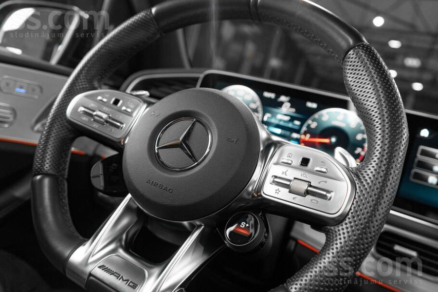 Melns Mercedes-Benz GLE 53 AMG 2023 Rīga, ar dzinēja tilpumu 3.00 L un nobraukumu 37 tūkst. km par 85000 €, foto 23 vietnē AUTOMOTO.COM.LV