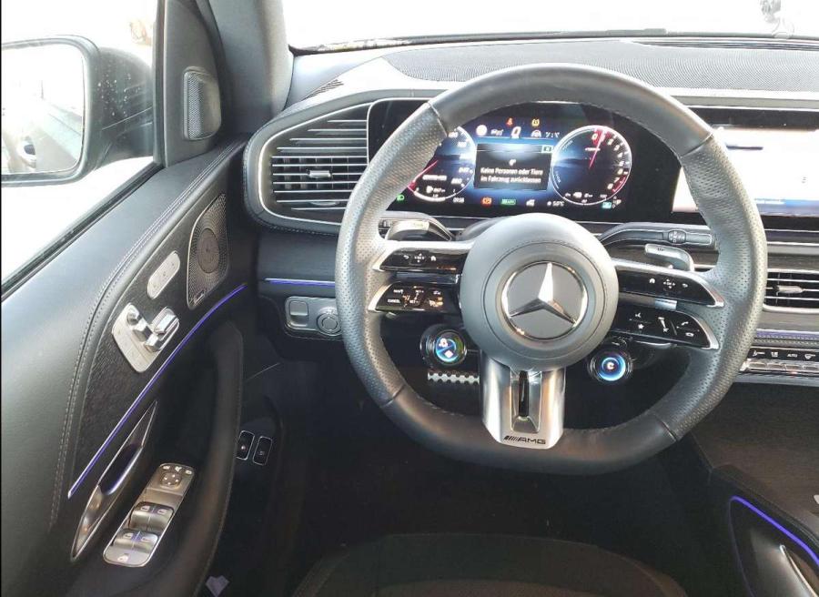 Melns Mercedes-Benz GLE 53 AMG 2025 Klaipėda, ar dzinēja tilpumu 3.00 L un nobraukumu 5 tūkst. km par 48250 €, foto 12 vietnē AUTOMOTO.COM.LV