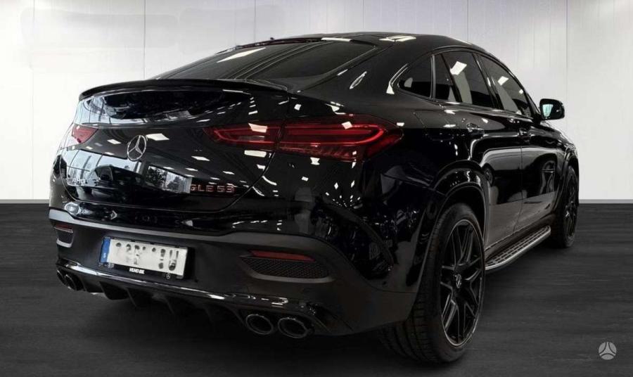Черный Мерседес GLE 53 AMG 2025 в Вильнюс, объемом двигателя 3.00 л и пробегом 13 тыс. км за 120000 €, фото 3 на AUTOMOTO.COM.LV