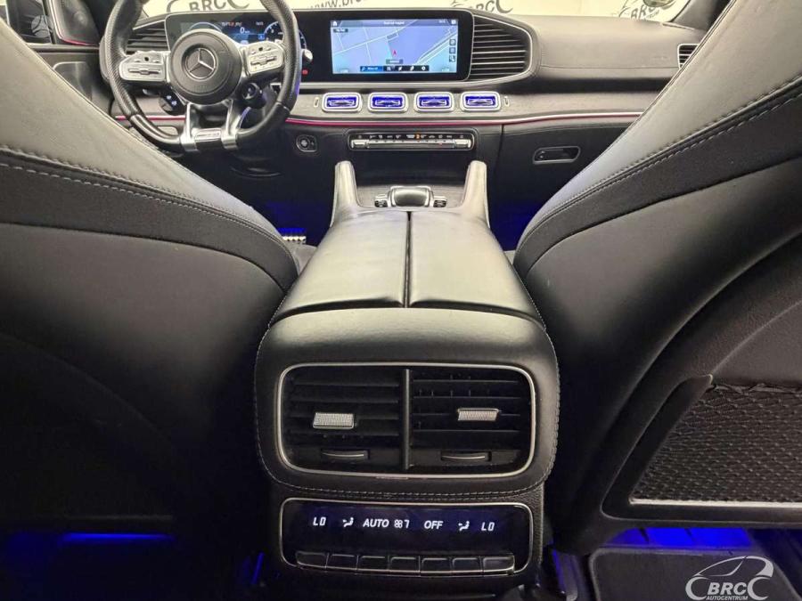 Black Mercedes-Benz GLE 53 AMG 2020 in Vilnius, with an engine capacity of 3.00 L and mileage of 154 thousand km for 54000 €, photo 18 on AUTOMOTO.COM.LV