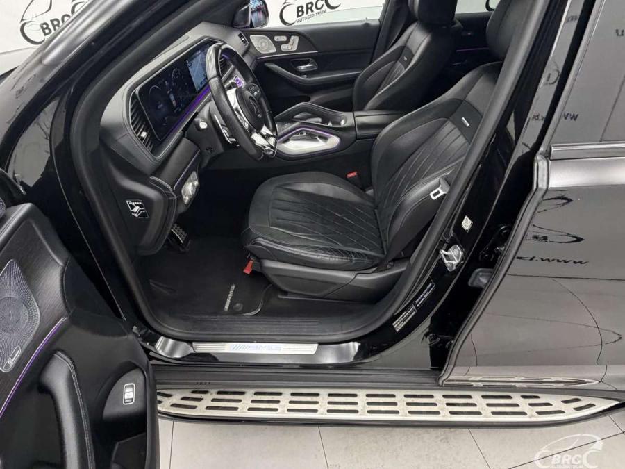 Black Mercedes-Benz GLE 53 AMG 2020 in Vilnius, with an engine capacity of 3.00 L and mileage of 154 thousand km for 54000 €, photo 27 on AUTOMOTO.COM.LV