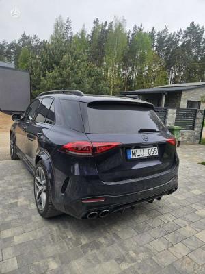 Синий Мерседес GLE 53 AMG 2020 в Ионава, объемом двигателя 3.00 л и пробегом 88 тыс. км за 58100 €, фото 3 на AUTOMOTO.COM.LV