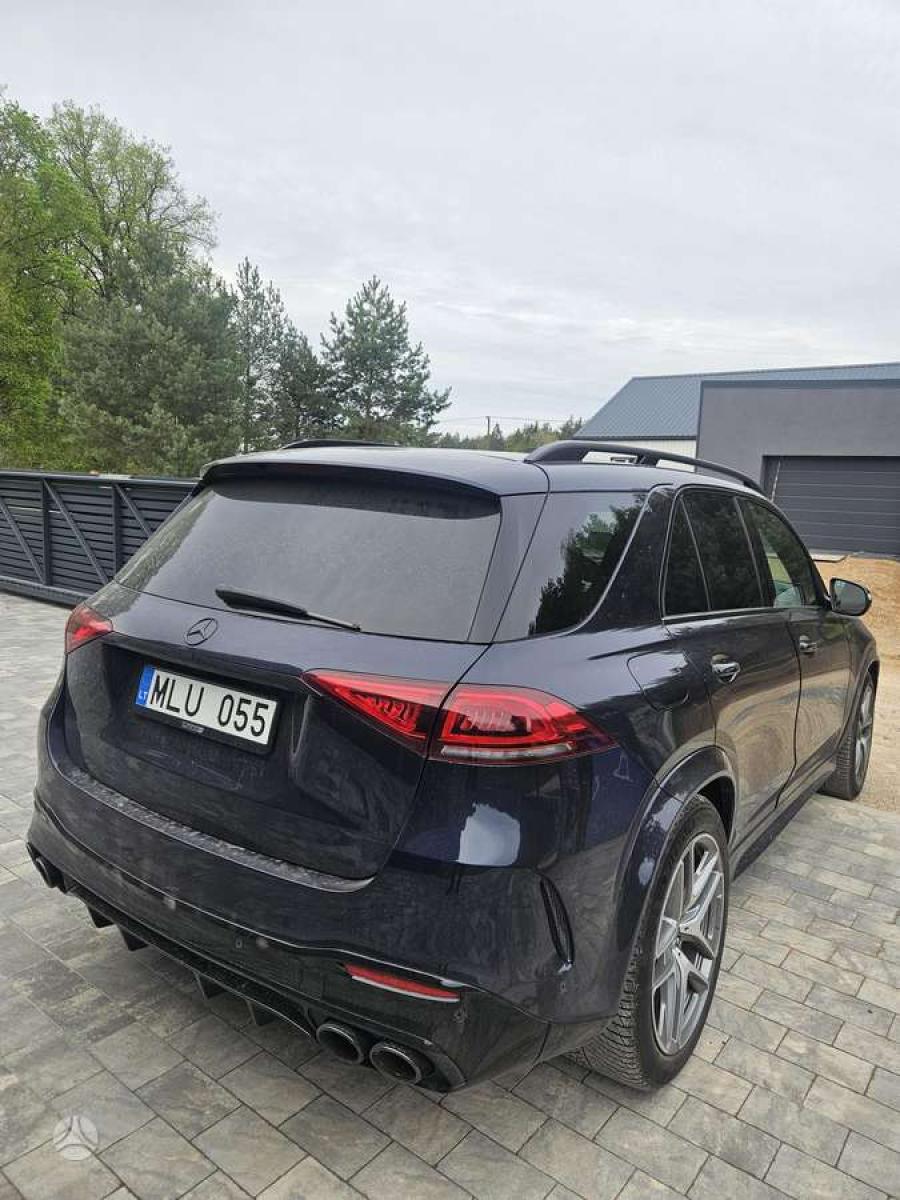 Синий Мерседес GLE 53 AMG 2020 в Ионава, объемом двигателя 3.00 л и пробегом 88 тыс. км за 58100 €, фото 4 на AUTOMOTO.COM.LV