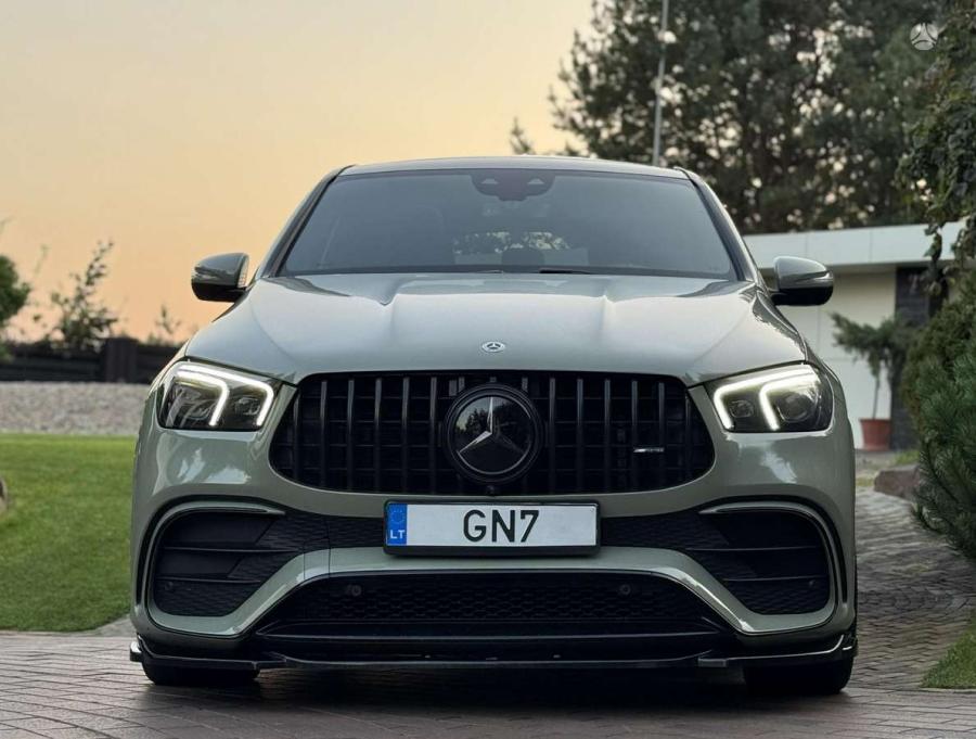 Green Mercedes-Benz GLE 53 AMG 2021 in Moletai, with an engine capacity of 3.00 L and mileage of 127 thousand km for 70000 €, photo 5 on AUTOMOTO.COM.LV