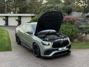 Green Mercedes-Benz GLE 53 AMG 2021 in Moletai, with an engine capacity of 3.00 L and mileage of 127 thousand km for 70000 €, photo 28 on AUTOMOTO.COM.LV